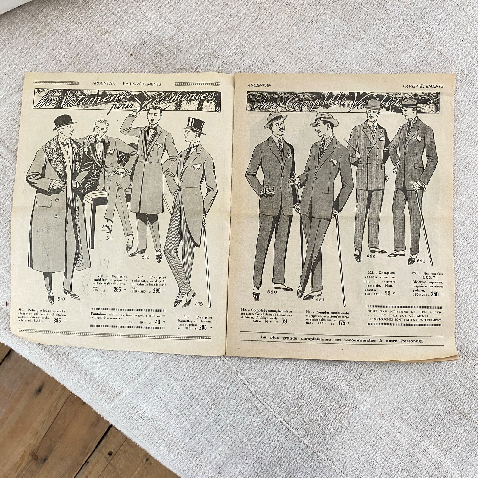 1920's PARIS 1923 - 1924 Art Deco French Fashion Magazine Paper ...