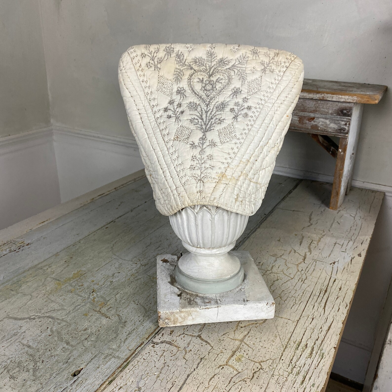 1700's Early 1800's Coiffe Grisette or Grand Bonnet Decorative Antique ...