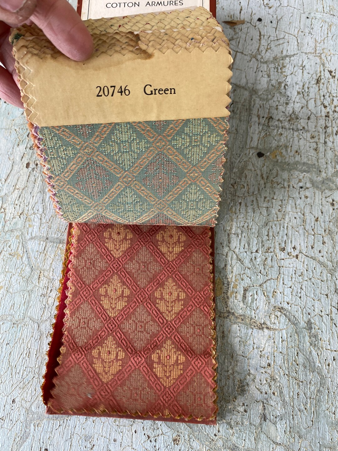 1940's 27 Fabric Sample Book New York Jacquard Weave Materials for ...