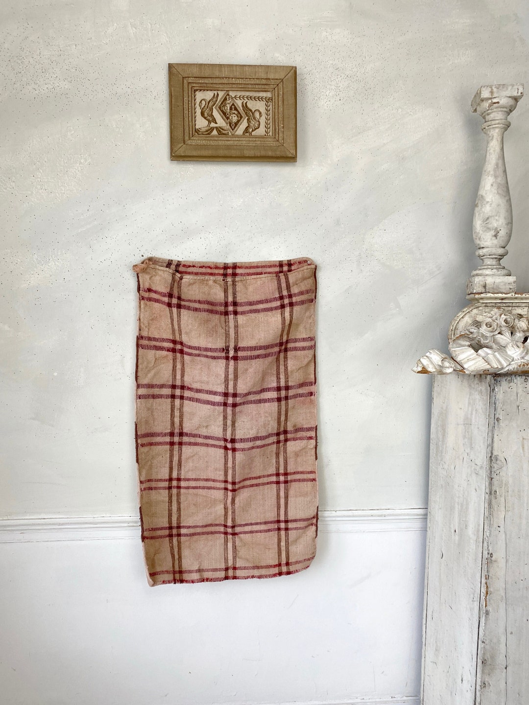 Vintage Grain Sack European Grainsack Textile Linen Fabric Material ...