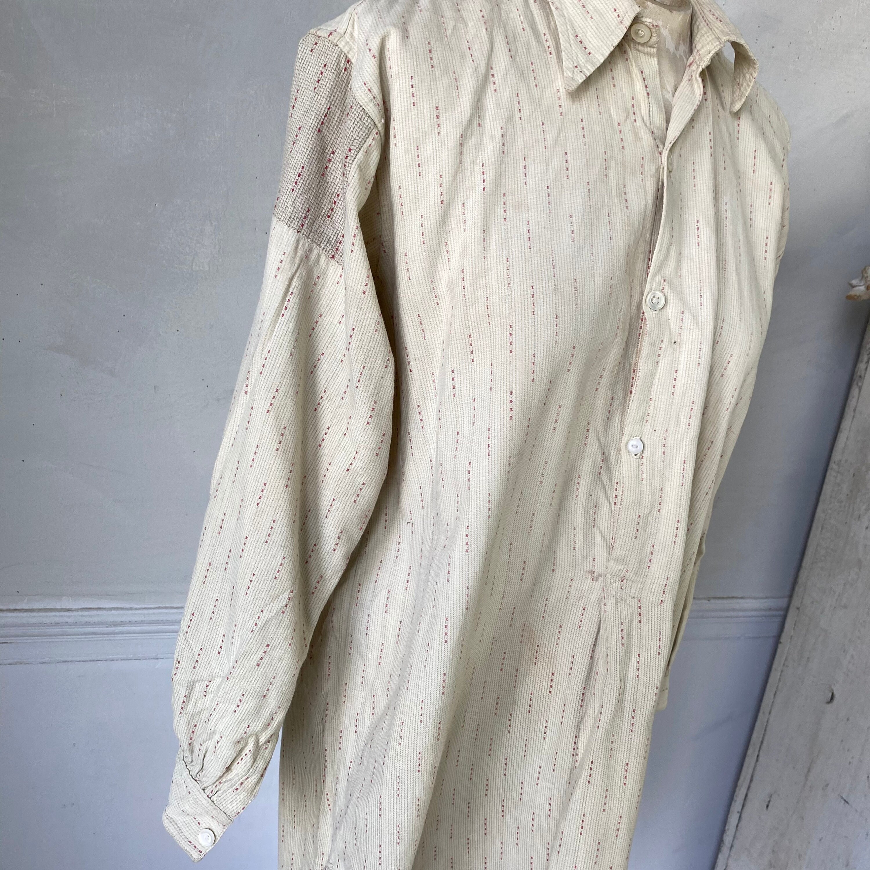 Vintage French Chemise Night Shirt Pale Yellow Chemise 1900 | Etsy