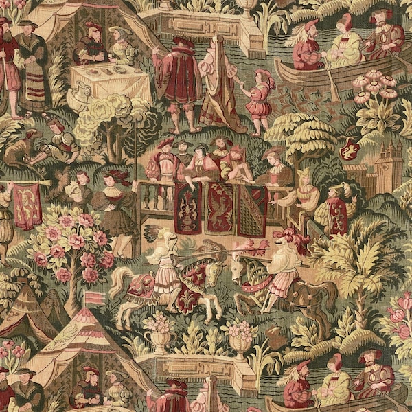 Medieval Fabric - Etsy