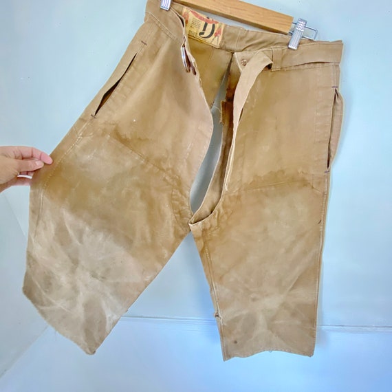French Vintage Riding Chaps Jodhpurs 1960s Work Wear Workwear - Etsy