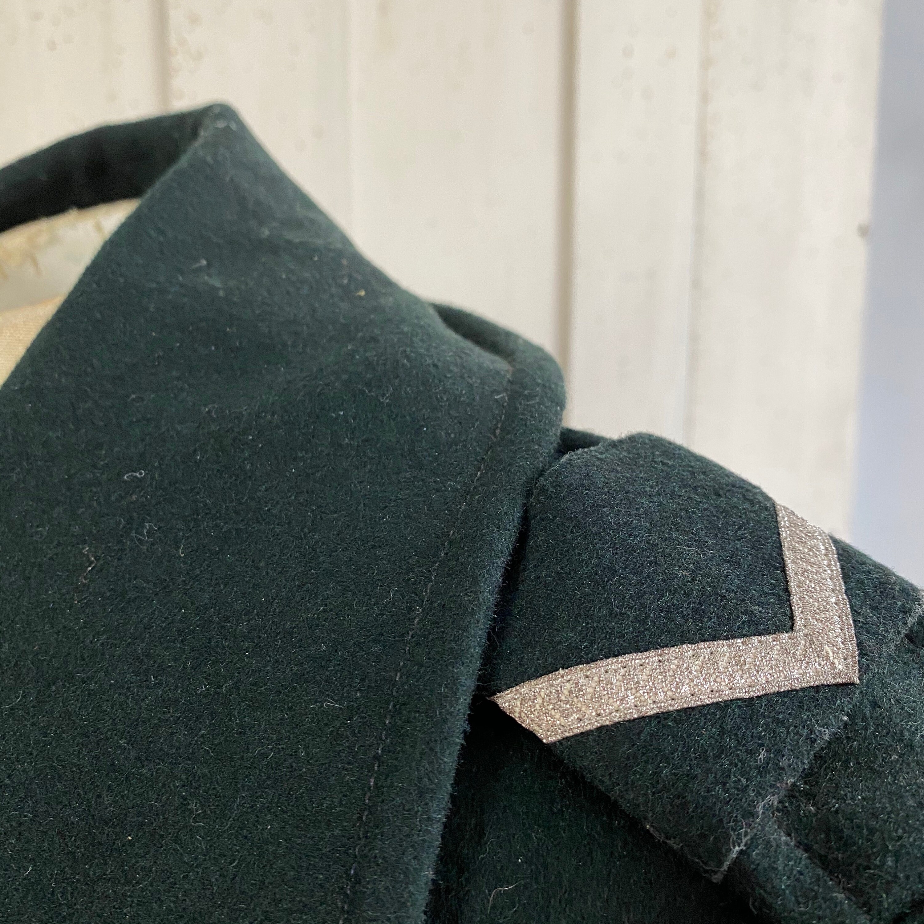 WOW French Long Overcoat Wool Military ? Postal Worker ? 1950's ?? Eco ...