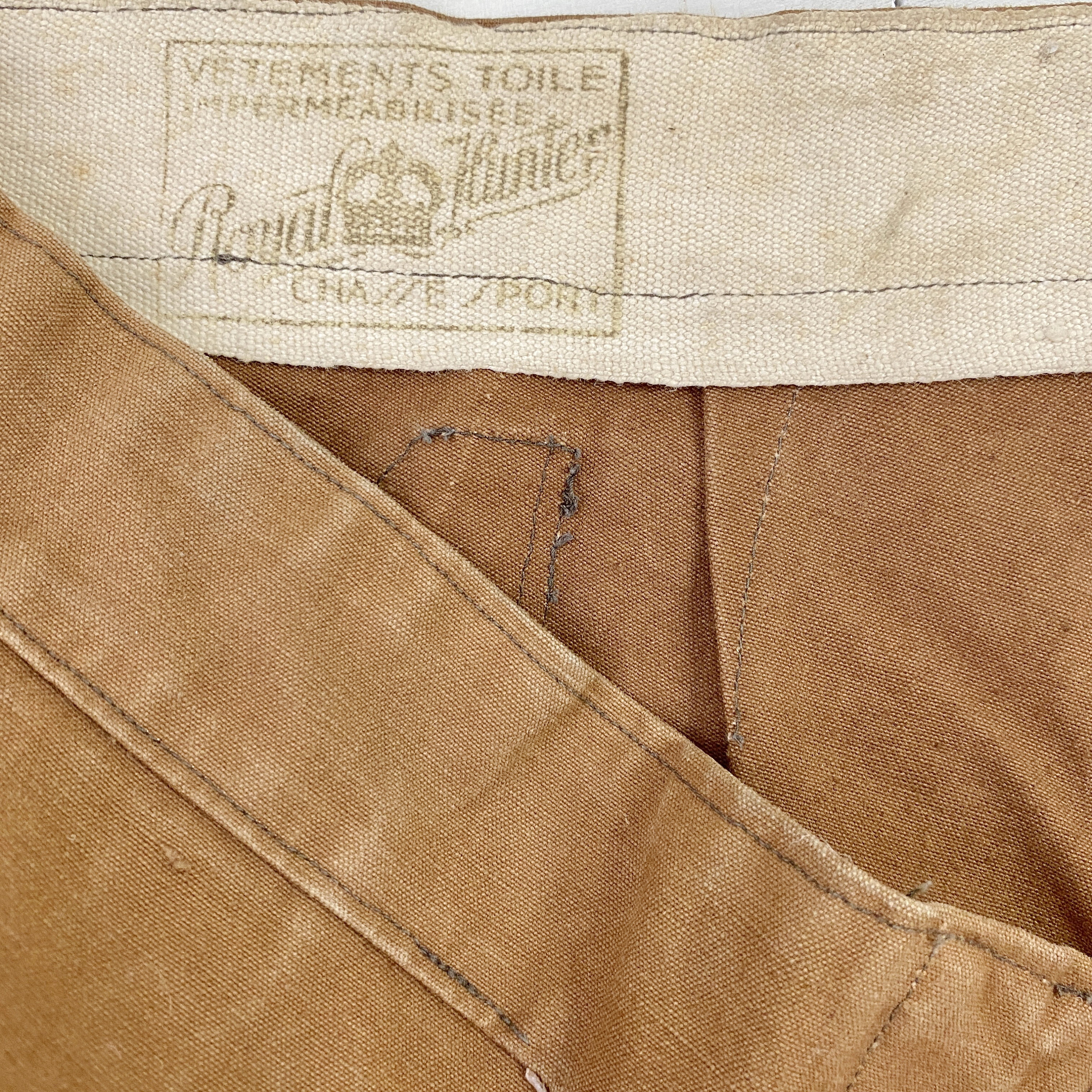 French Vintage Hunting Chaps 1930s Work Wear Historic Chore Wear 38 ...