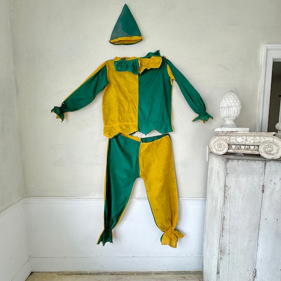 1920's CARNIVAL BELLS 3 piece jester Theater clown c… - Gem