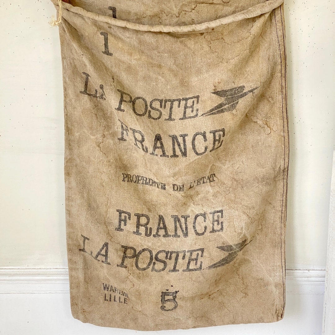 Industrial Look French Postal Sack Postage Bag Satchel France La Poste ...