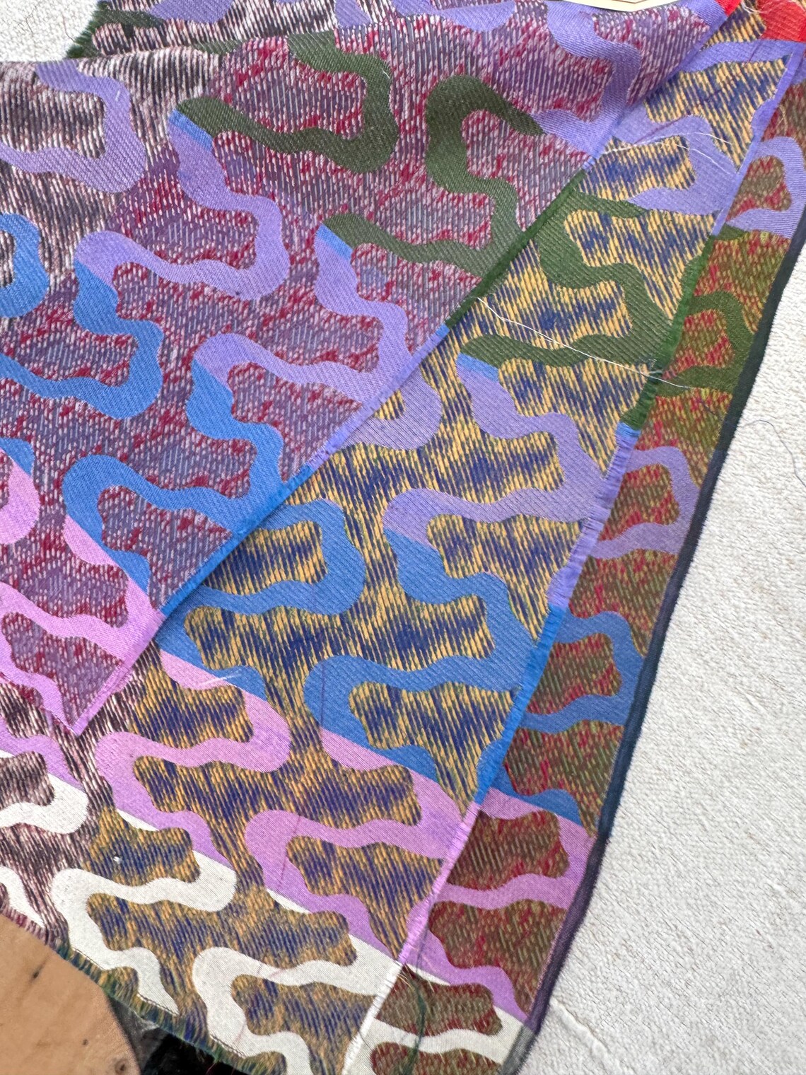 7~ 1880 Soie Silk De Lyon Fabric Samples Swatches Small Scale Patterns ...