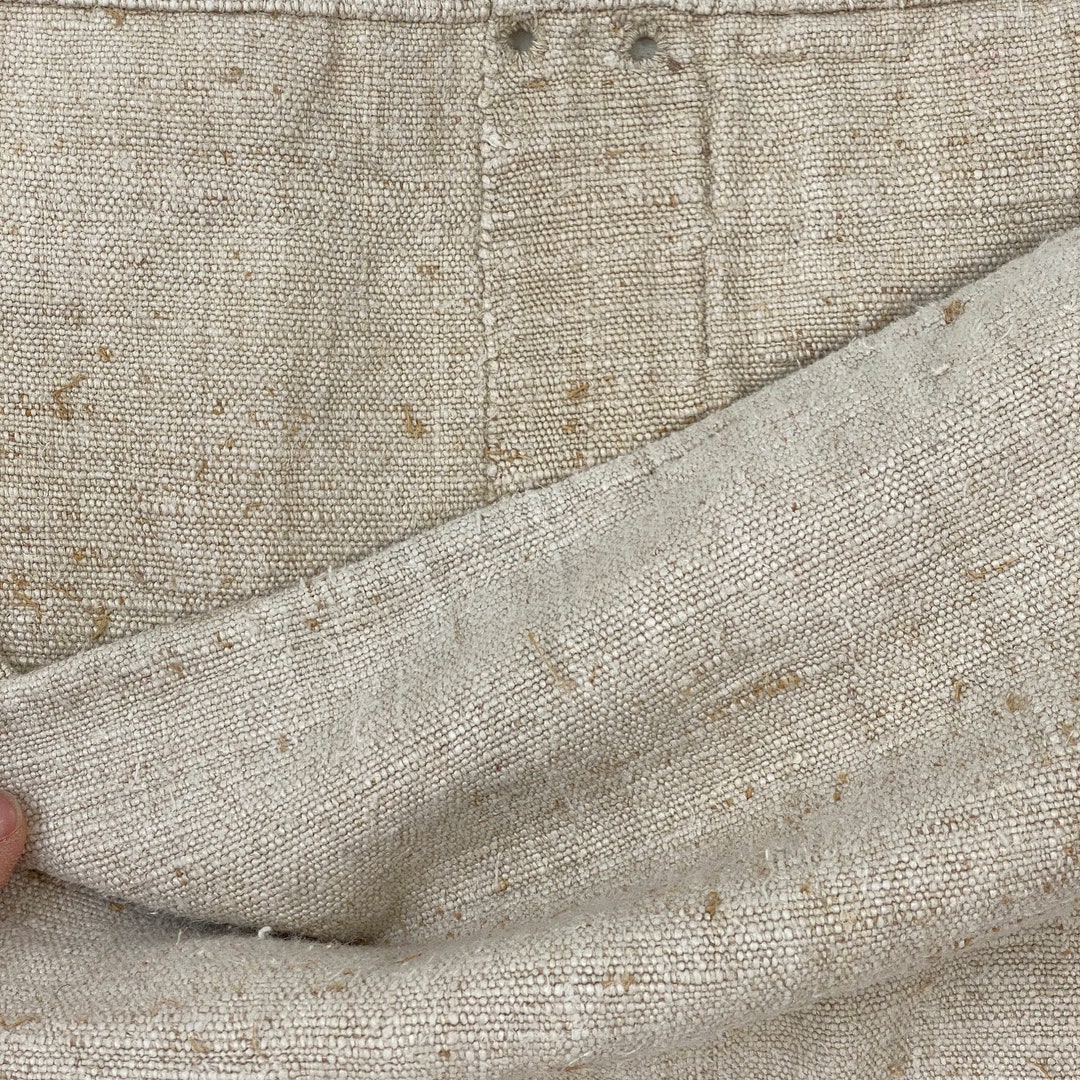 French Olive Sack From the 1700's Grain Sack Grainsack Linen Hemp Plain ...