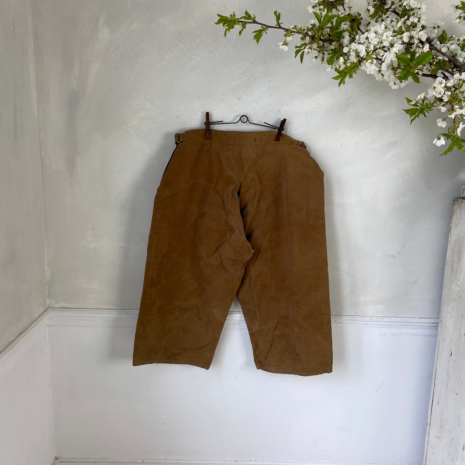 French Vintage Riding Chaps Jodhpurs 1950s Work Wear 1960s Workwear ...