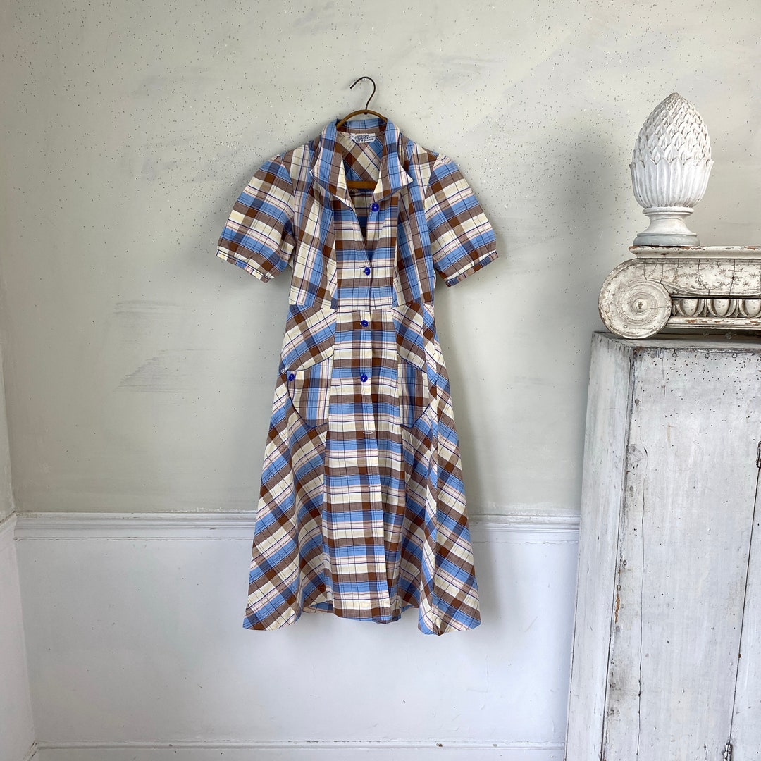 Vintage French House Dress Vintage French Girl Girl's Coverup ...