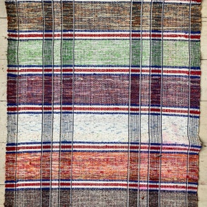 15.5 Yards Vintage Rag Rug Stair Hall Table Runner European Carpet Rug ...