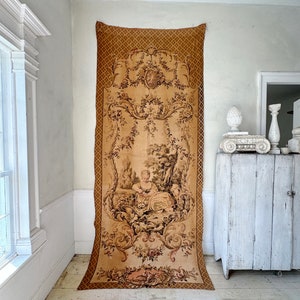 120x50 Antique Wall Art French Hanging Tapestry Romantic 18th Century ...