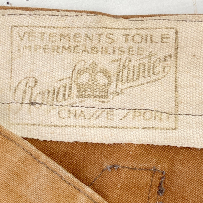 French Vintage Hunting Chaps 1930s Work Wear Historic Chore Wear 38 ...