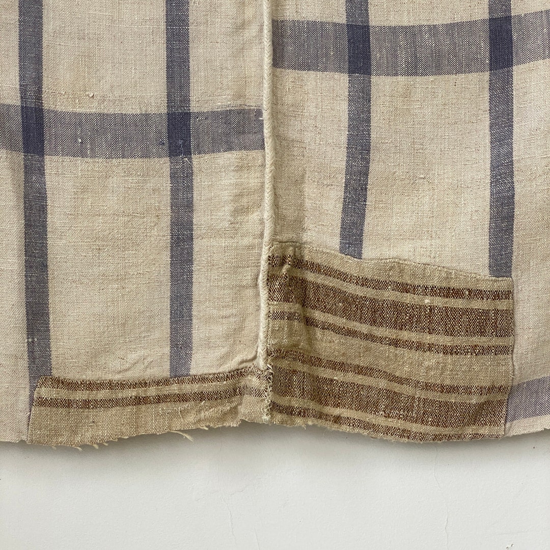 Grainsack Grain Sack Farmhouse Rustic Antique Hand Woven Linen French ...