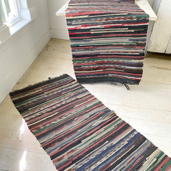 Antique Rag Rugs - Etsy