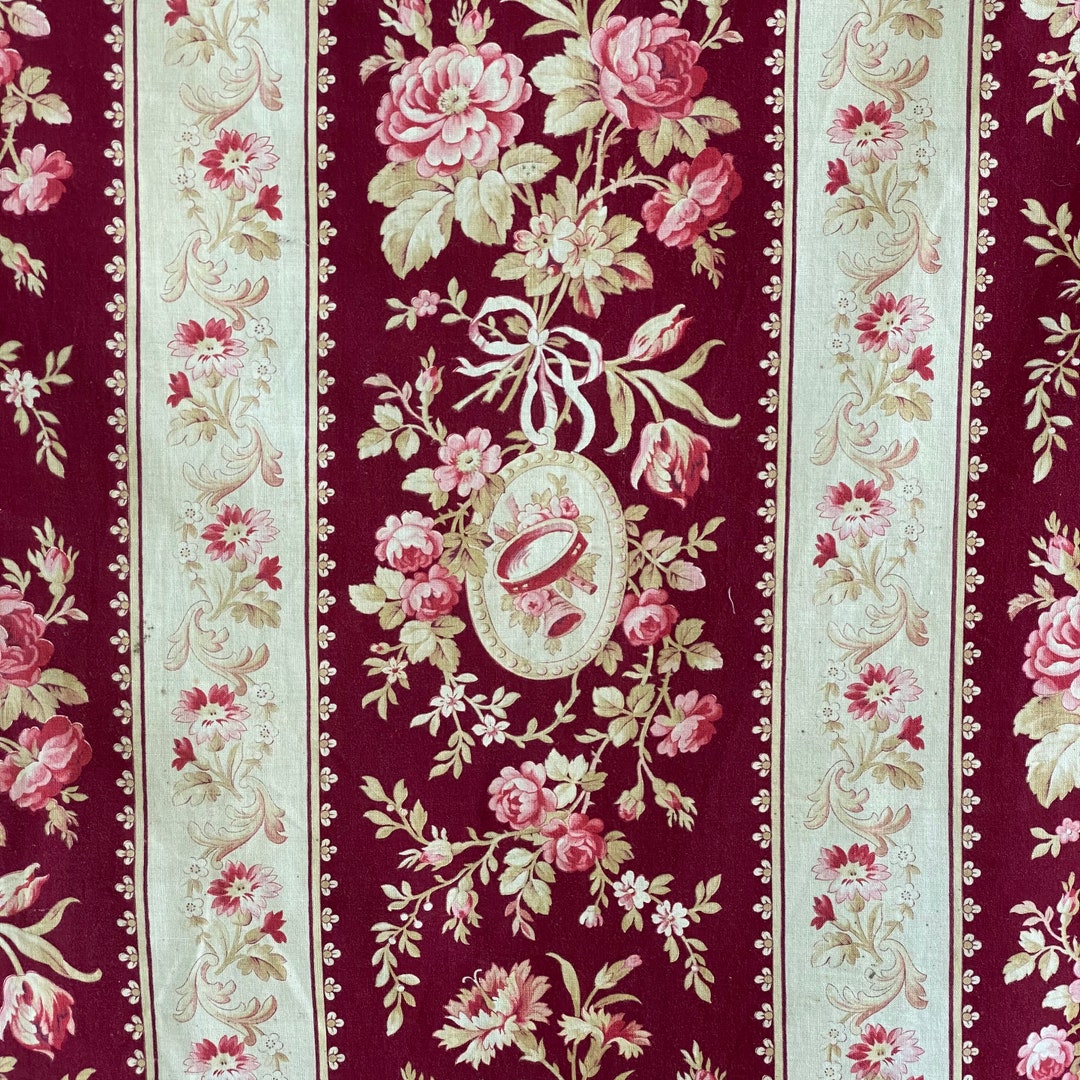 French Roses Ring Fabric Wedding Design Eco-friendly - Etsy