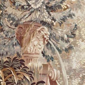 Antique French Aubusson Tapestry Hand Woven From France LOVELY Scene ...