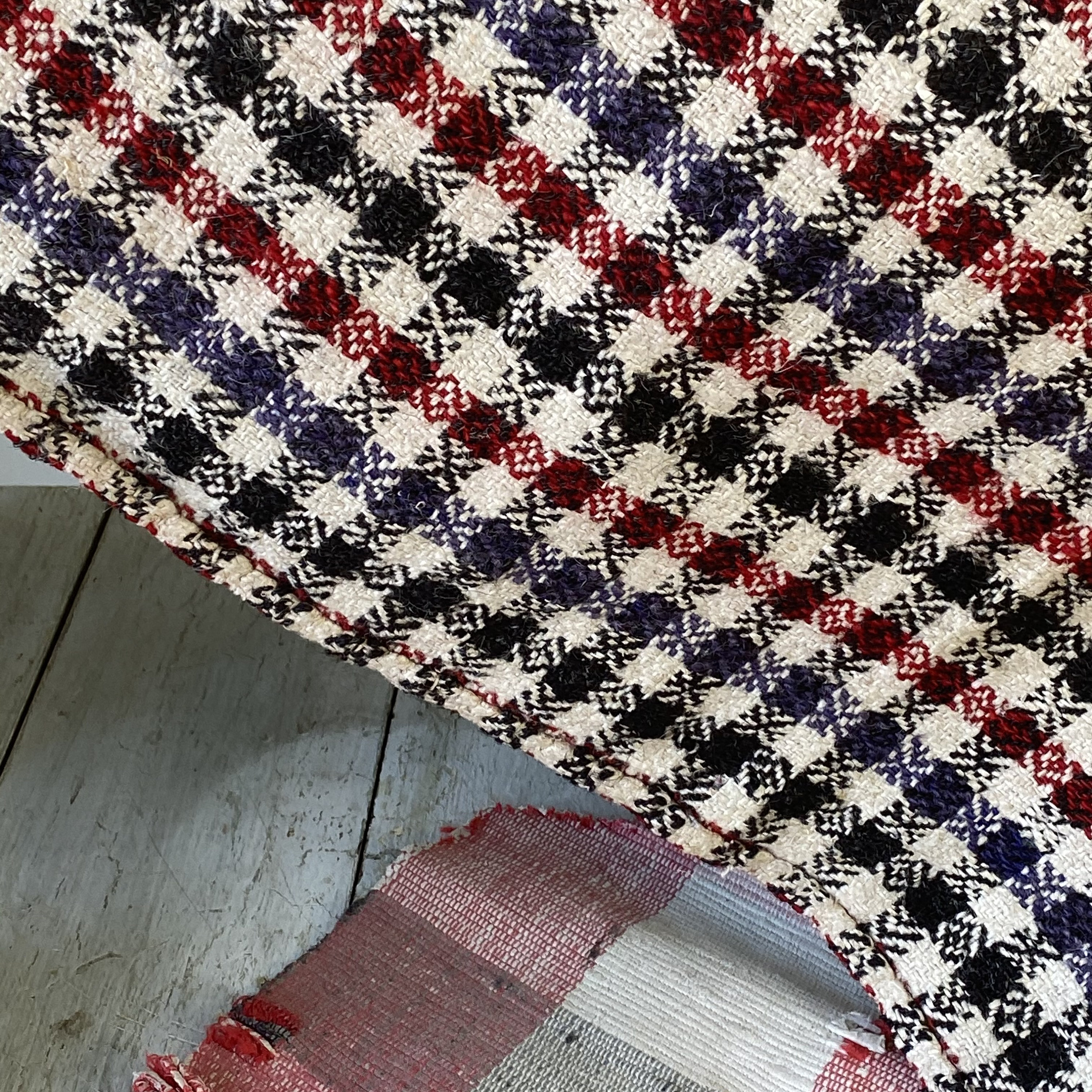 French Fabric Project Bundle pack rag rug and jute material | Etsy