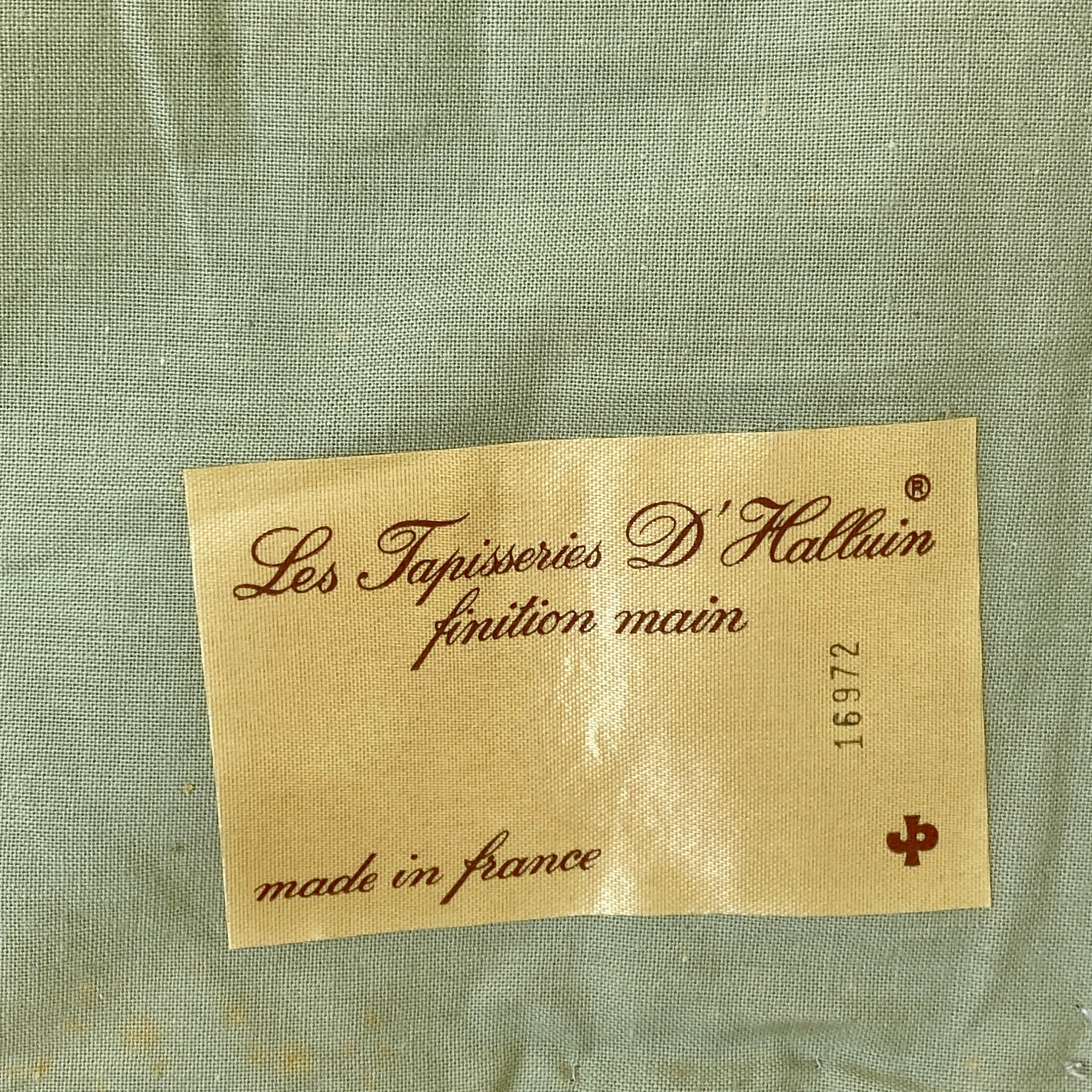 Vintage French 30 X 36 Tapestry Wool Jacquard Weave Black Mediaeval ...