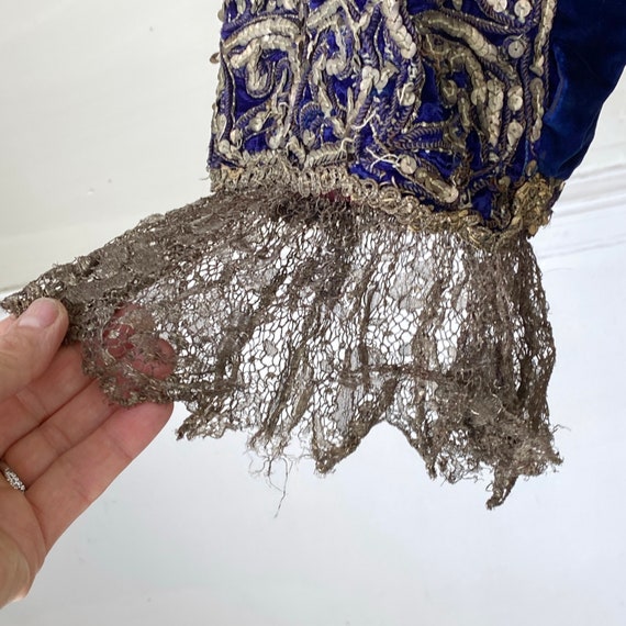 Antique Royal Blue Opera Costume San Carlo Opera Comp… - Gem