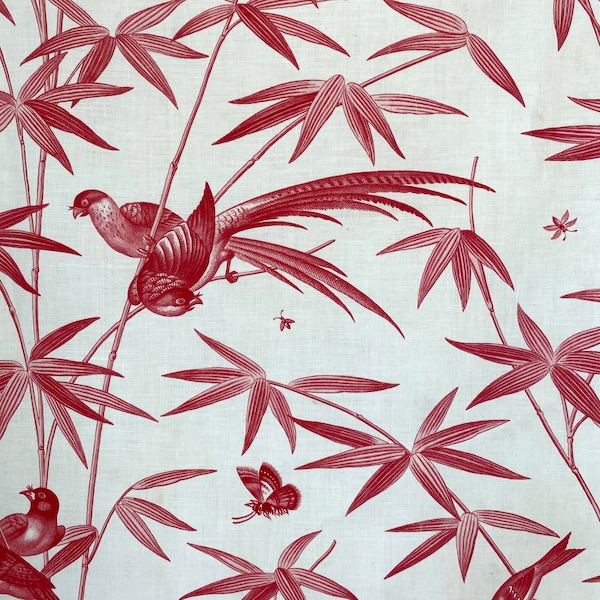 Bamboo Print Fabric - Etsy