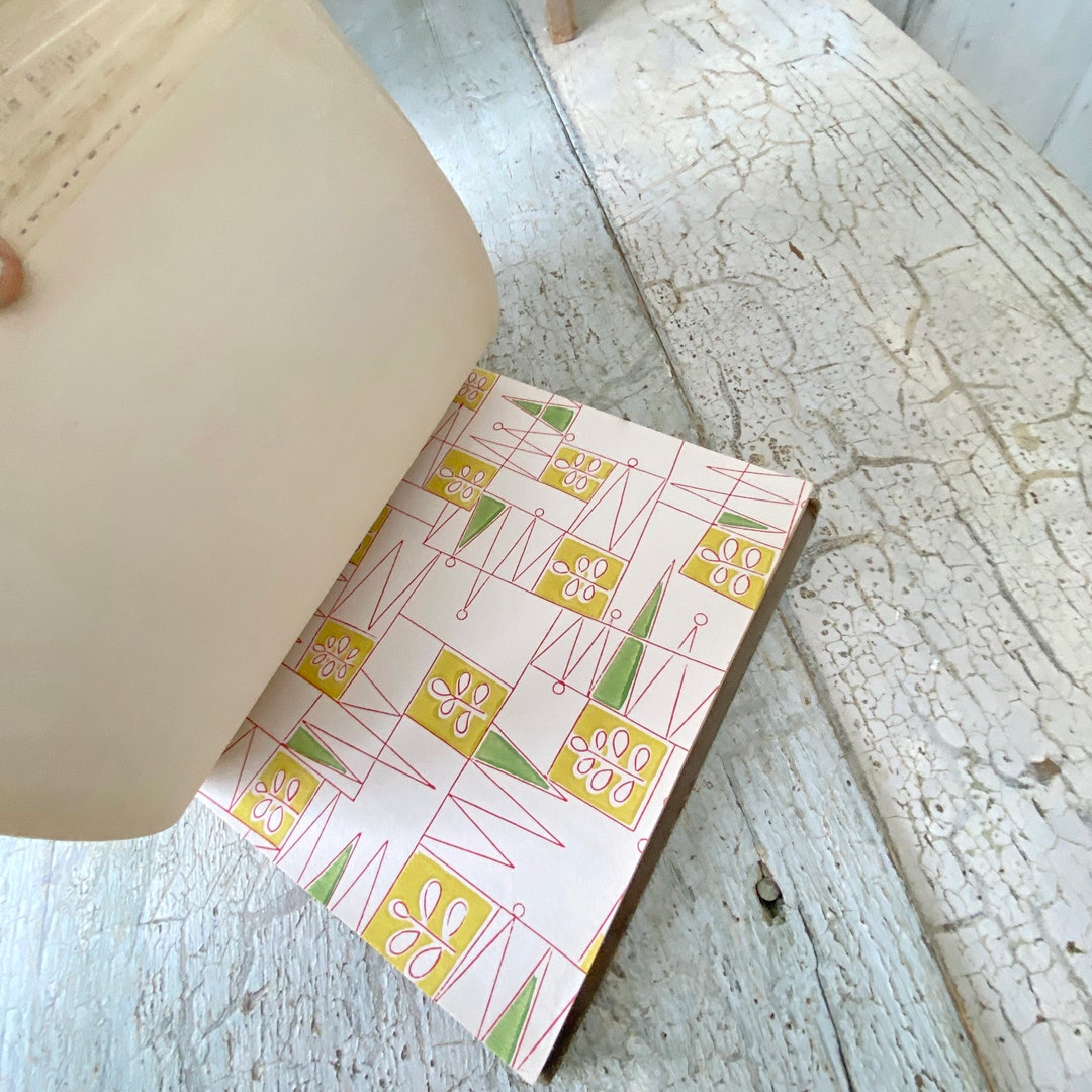 Wallpaper Pattern Sample Book French Paul Dumas 1950's Designs ...