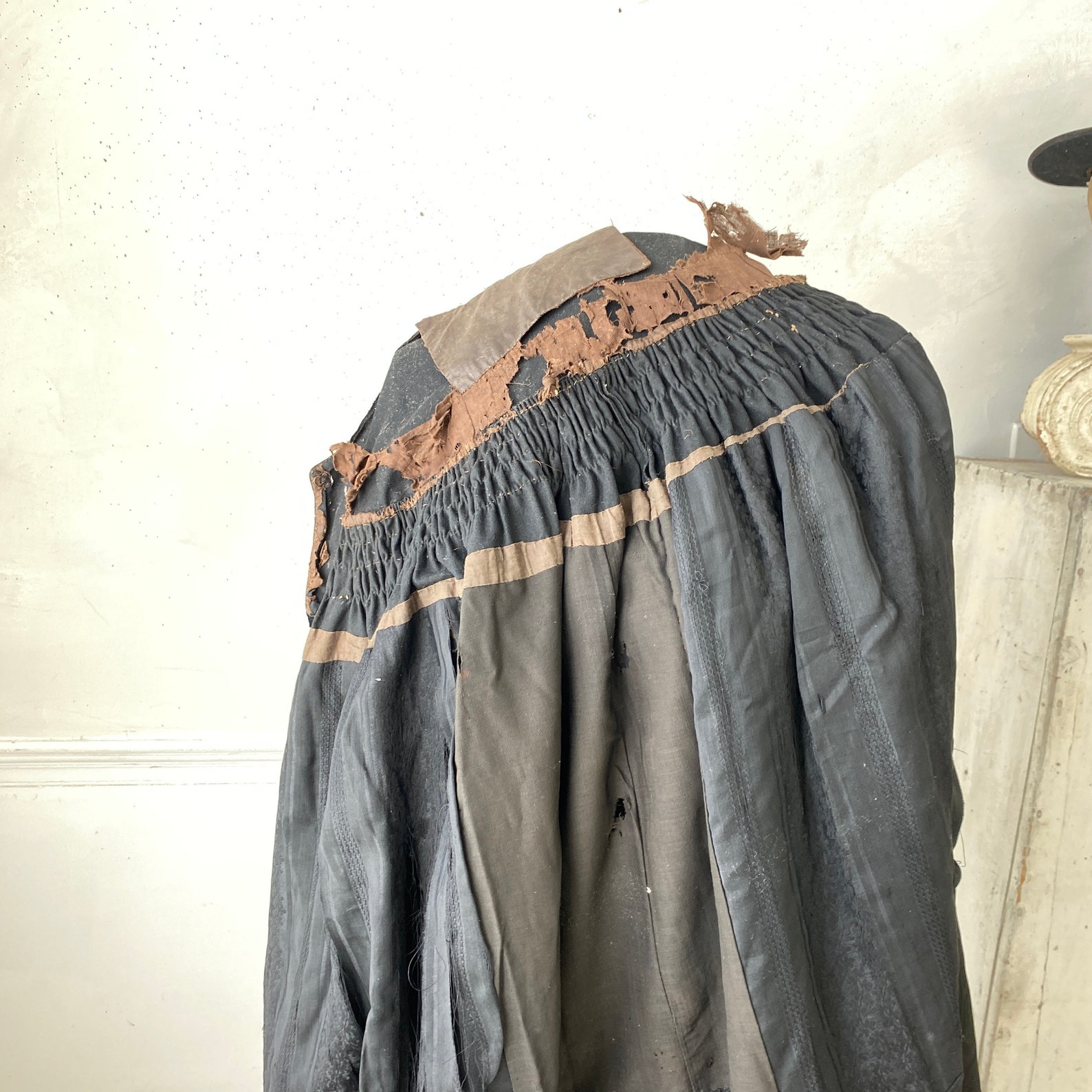 Antique Judge's Cloak Cape French Black Wool Victorian - Etsy