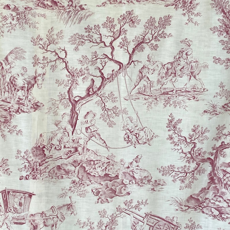 French Toile - Etsy