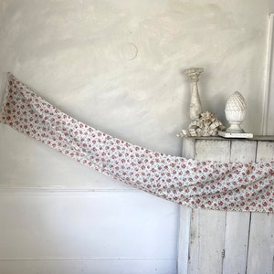 Vintage French Cotton Fabric Material Small Scale Multidirectional ...