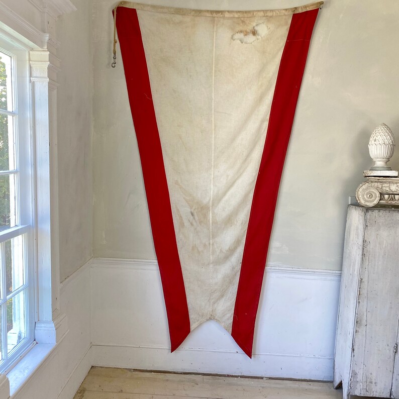 Vintage World War II Swallowtail Naval Flag Authentic WW2 Signal Flag ...