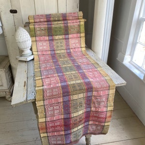 Pastel Vintage Rag Rug Vintage Stair Runner European Hand Woven ...