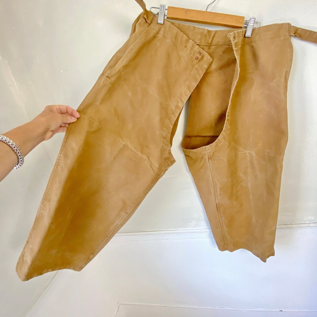 French Vintage Riding Chaps Jodhpurs 1960s Work Wear 1960s Workwear ...