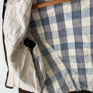 Fabulous Lined Bodice Wool Bodice 1890 Brown Woven Bodice French ...