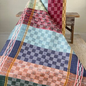 PER 1 YARD Vintage Rag Rug Stair Hall Table Runner European Carpet Rug ...