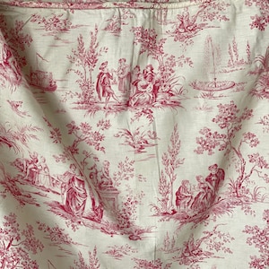 Vintage France Daybed Cover Day Bed Bedspread Toile De Jouy Central ...