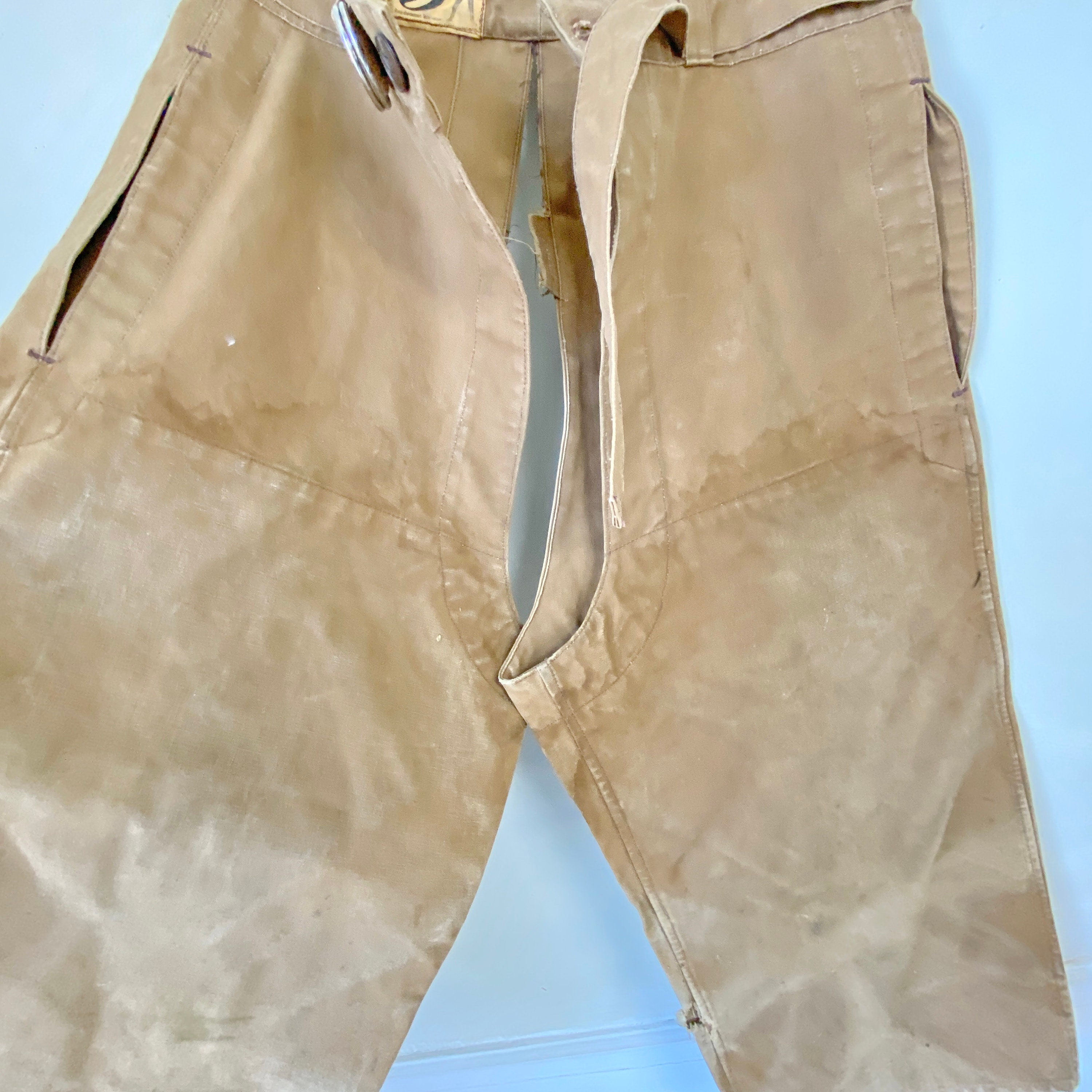 French Vintage Riding Chaps Jodhpurs 1960s Work Wear Workwear - Etsy