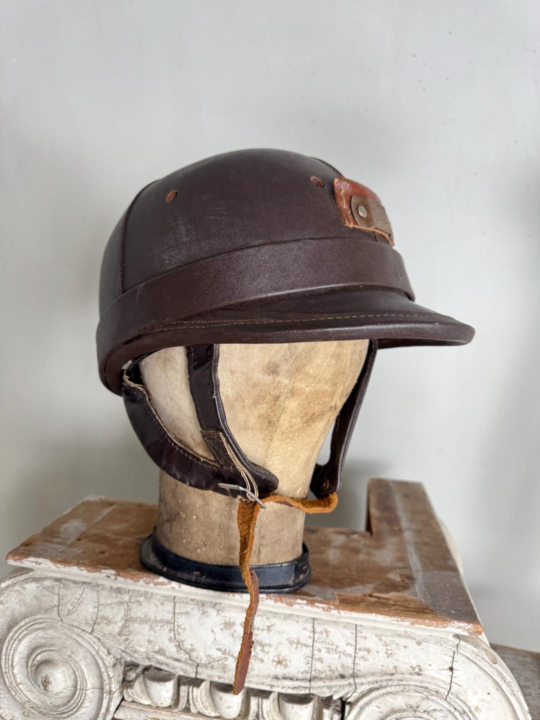 1950's Bayard Mid Century Midcentury Helmet French Motorcycle Airplane ...