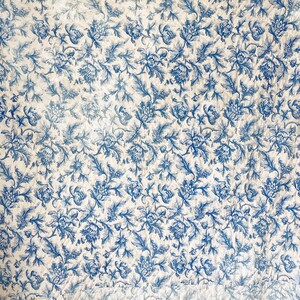 AMAZING Faded Blue Antique French Quilt Boutis Pique 19th Century Old ...