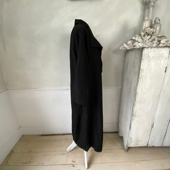 Vintage French Woman's Duster Jacket 1950s Wool Cotto… - Gem