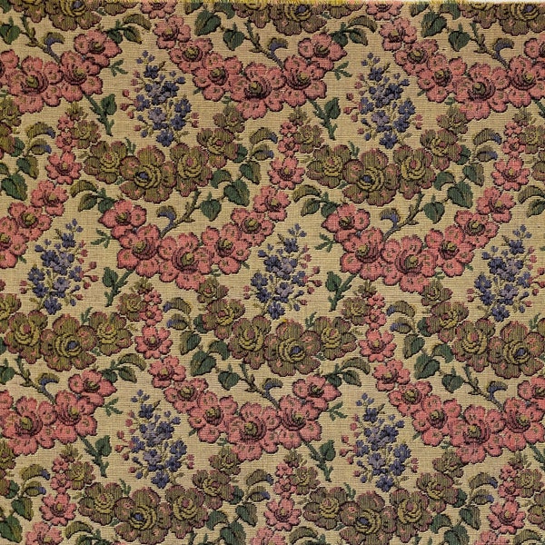 Antique Brocade French Fabric - Etsy