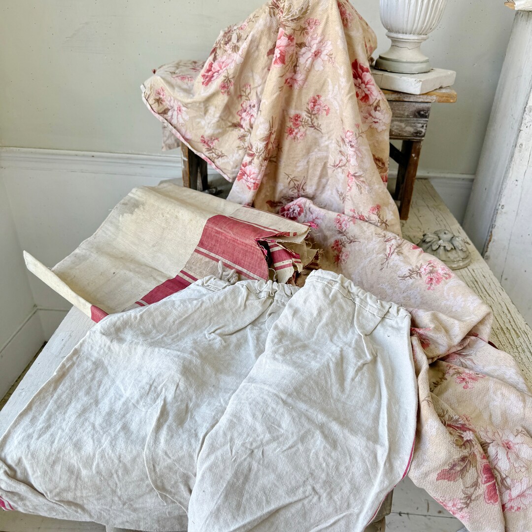18th Century Valance Silk Project Bundle Sewing Scraps - Etsy