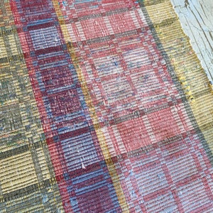 Pastel Vintage Rag Rug Vintage Stair Runner European Hand Woven ...
