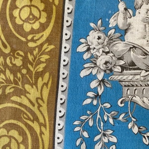 French Fabric Vintage Sample Page Art Deco 1920's Antique Material ...