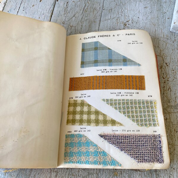 Fabric Sample Books - Etsy