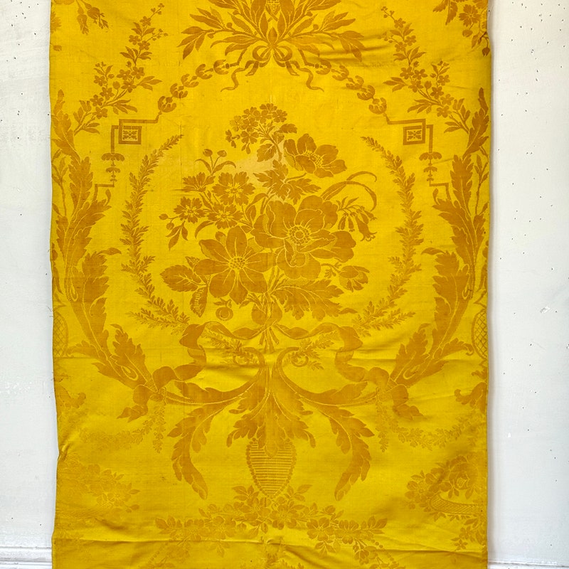 Yellow Chinoiserie Fabric - Etsy