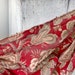 Red Indienne Festoon Valance Gorgeous French 19th Century Valance ...