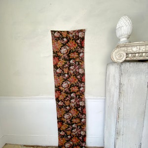 French Antique Fabric 1880 Heavyweight Floral Twill 1880 Pattern ...