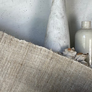 Fustian Rustic Primitive Nubby Hand Woven Homespun Fabric Material Hemp ...