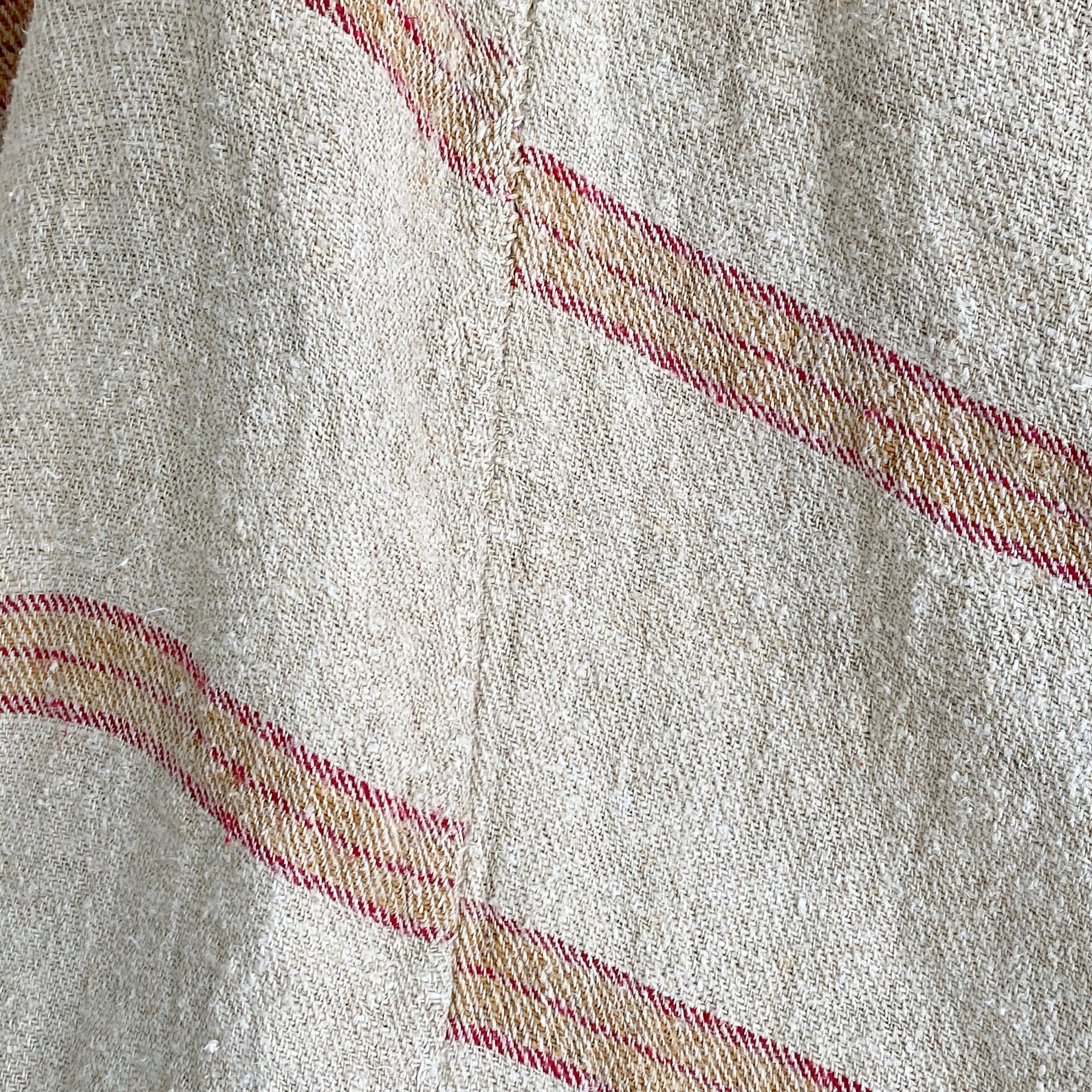 Organic hemp Grain sack material Tablecloth curtain | Etsy